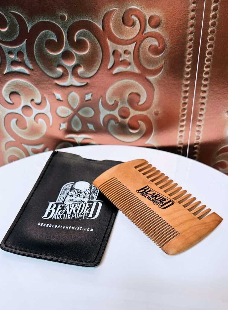 Beard Comb & Pouch » Bearded Alchemist